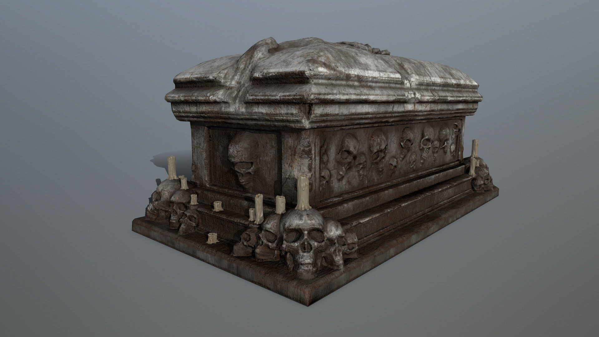 Tomb 1 - 3D Model by icekazim