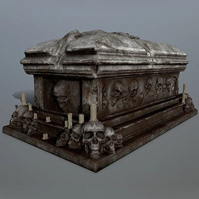Tomb 1 - 3D Model by icekazim