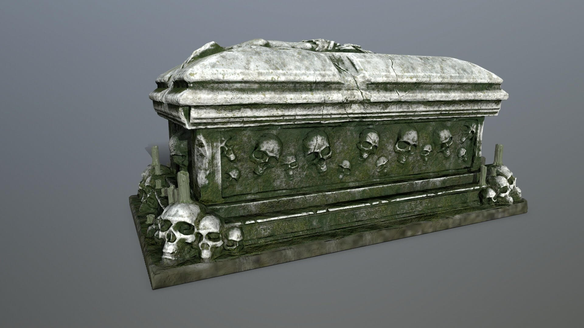 Tomb 1 - 3D Model by icekazim