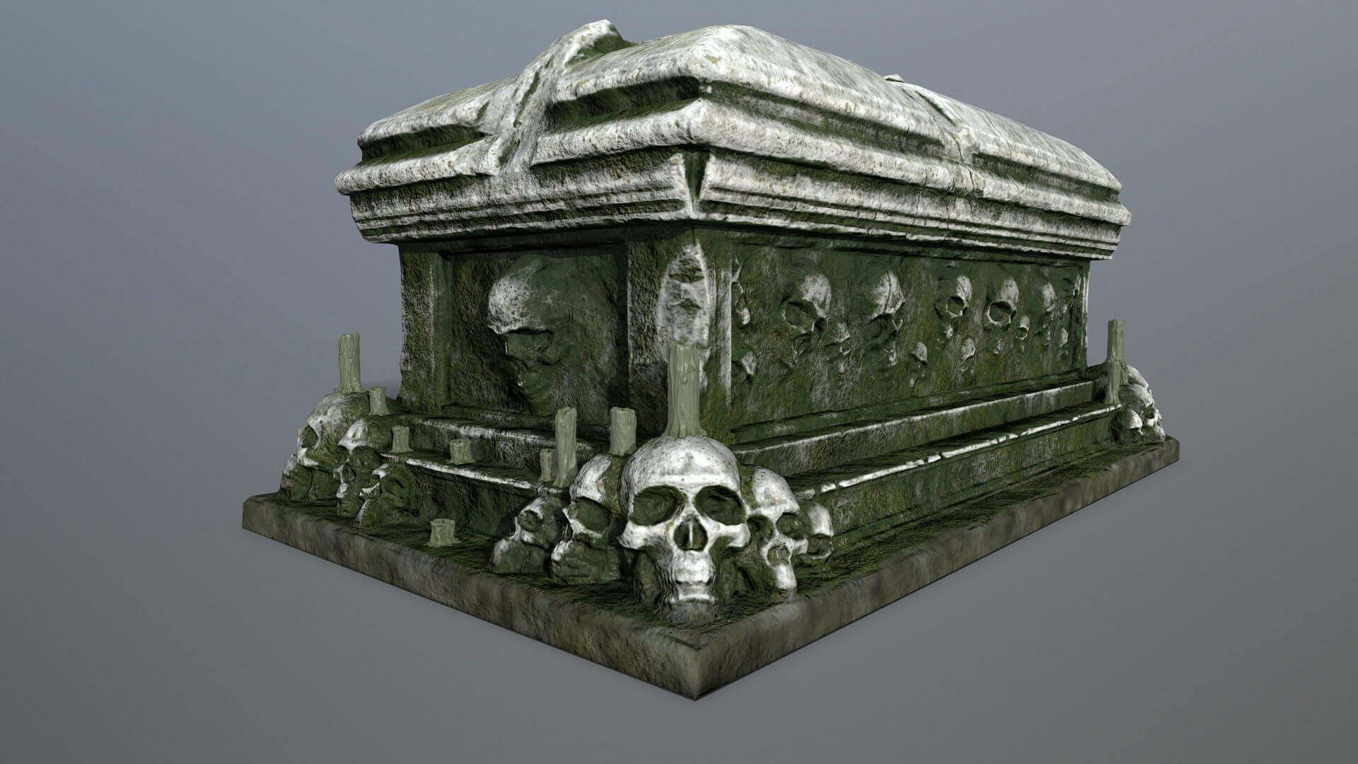 Tomb 1 - 3D Model by icekazim