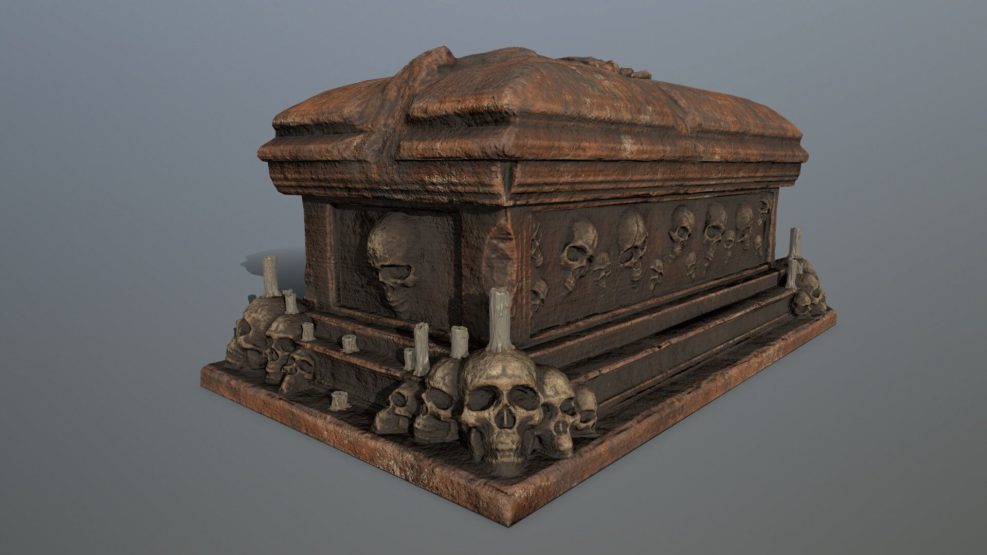 Tomb 1 - 3D Model by icekazim