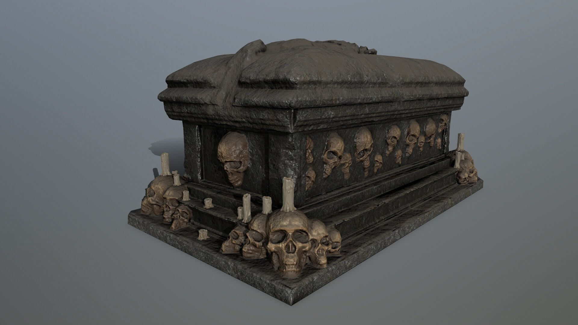 Tomb - 3D Model by icekazim