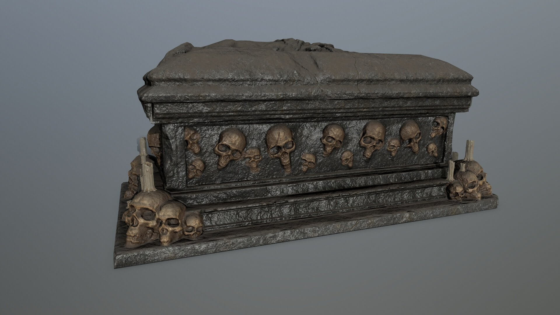 Tomb - 3D Model by icekazim