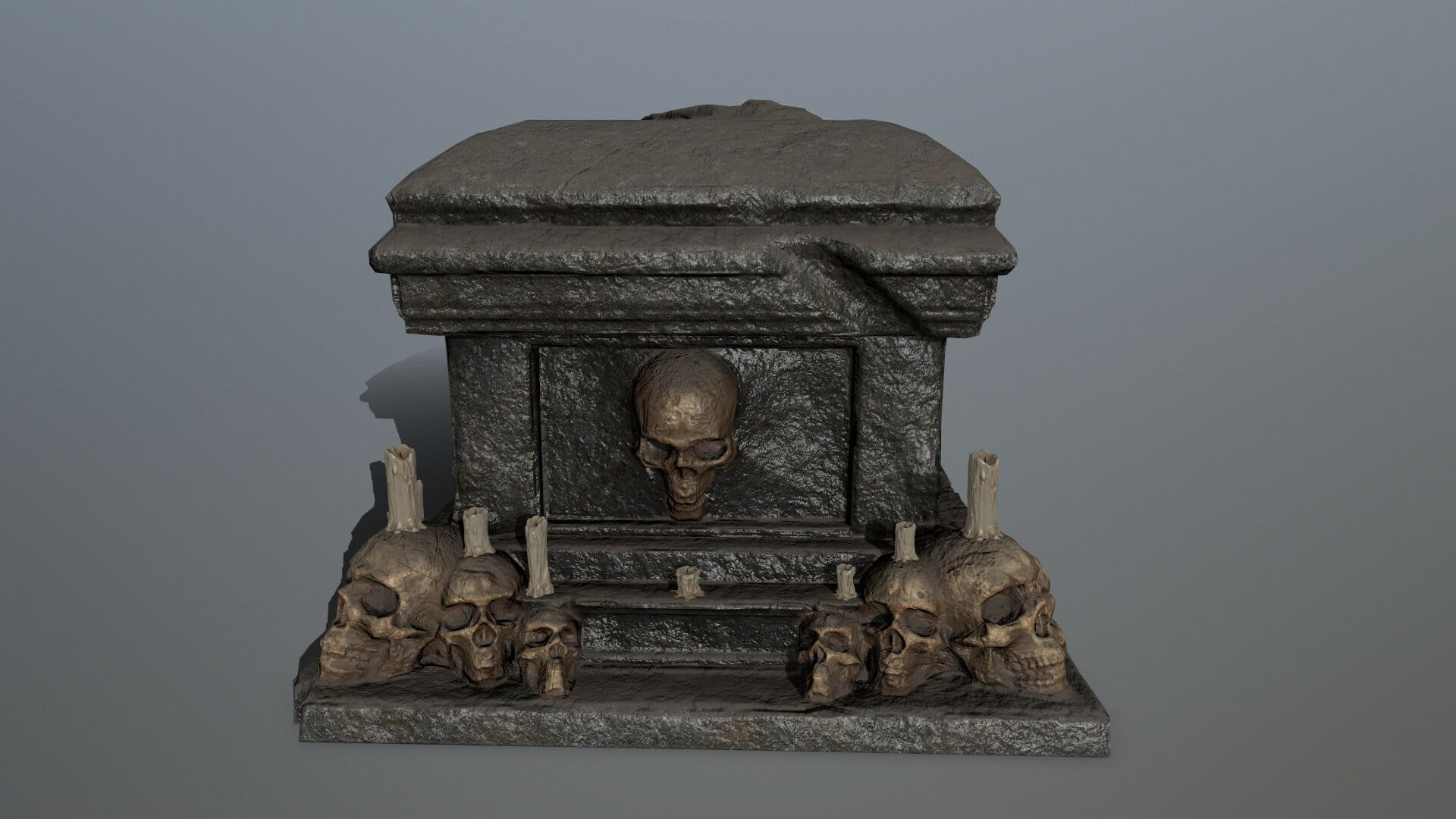 Tomb - 3D Model by icekazim