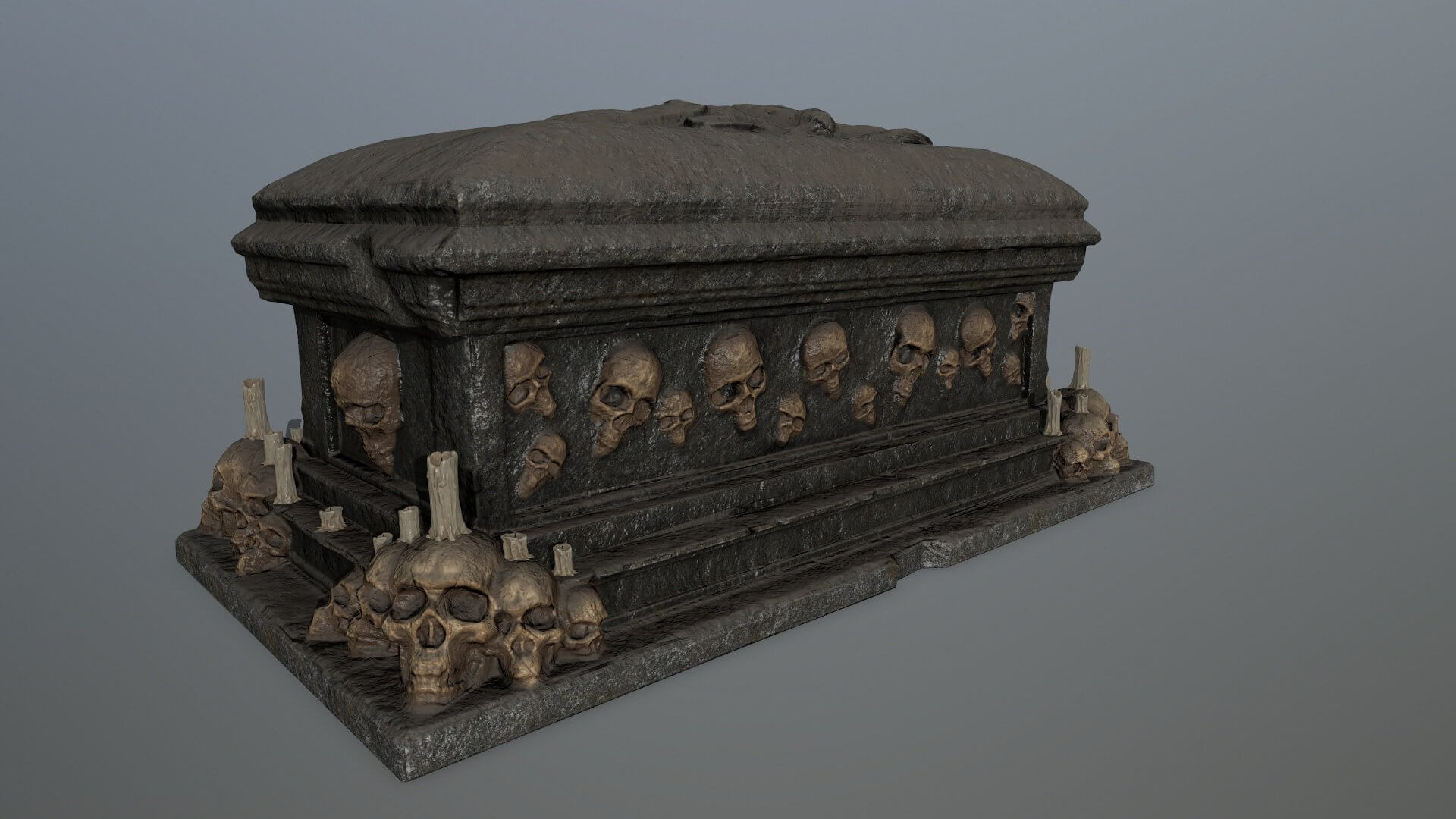 Tomb - 3D Model by icekazim