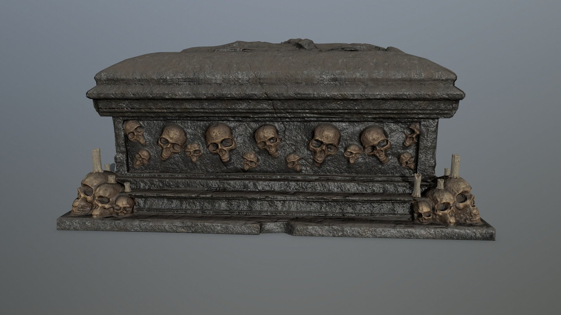 Tomb - 3D Model by icekazim