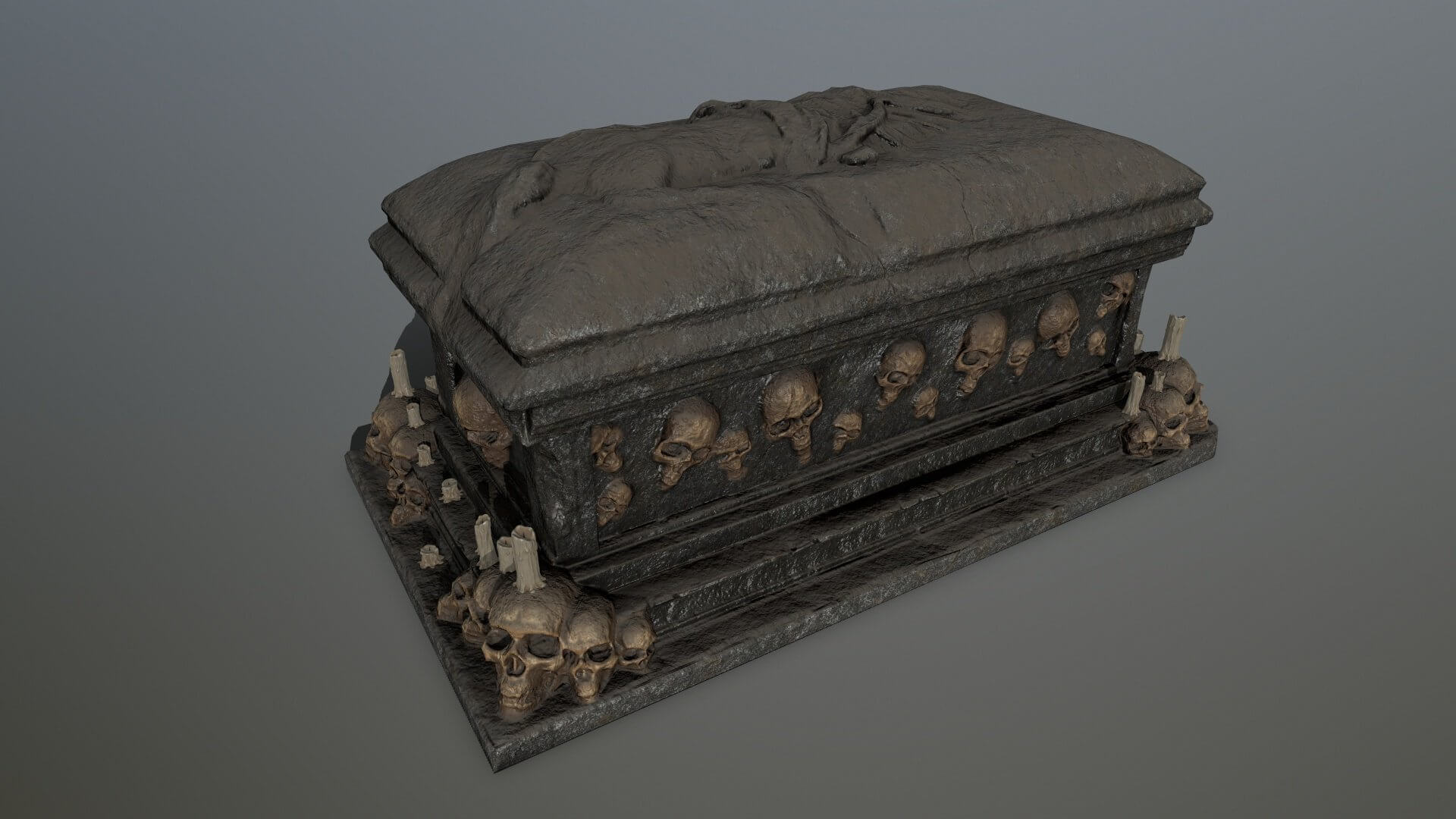 Tomb - 3D Model by icekazim
