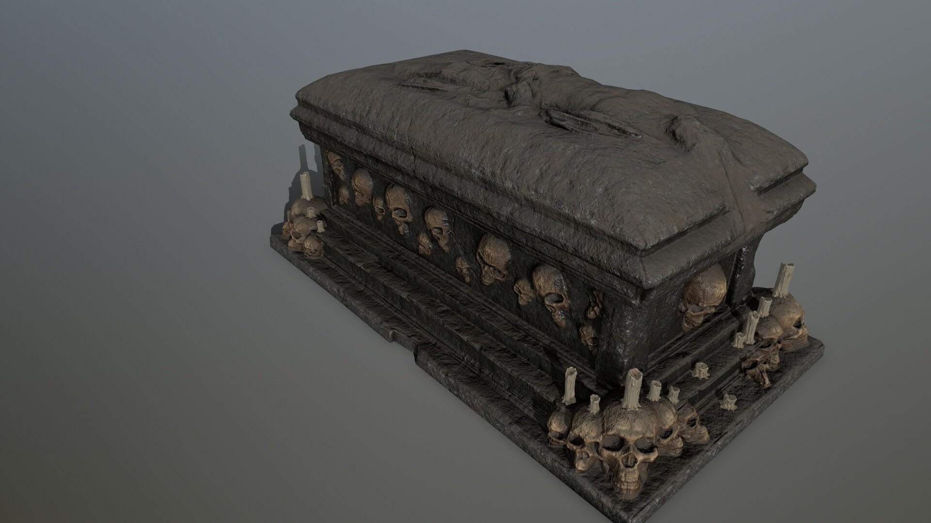 Tomb - 3D Model by icekazim