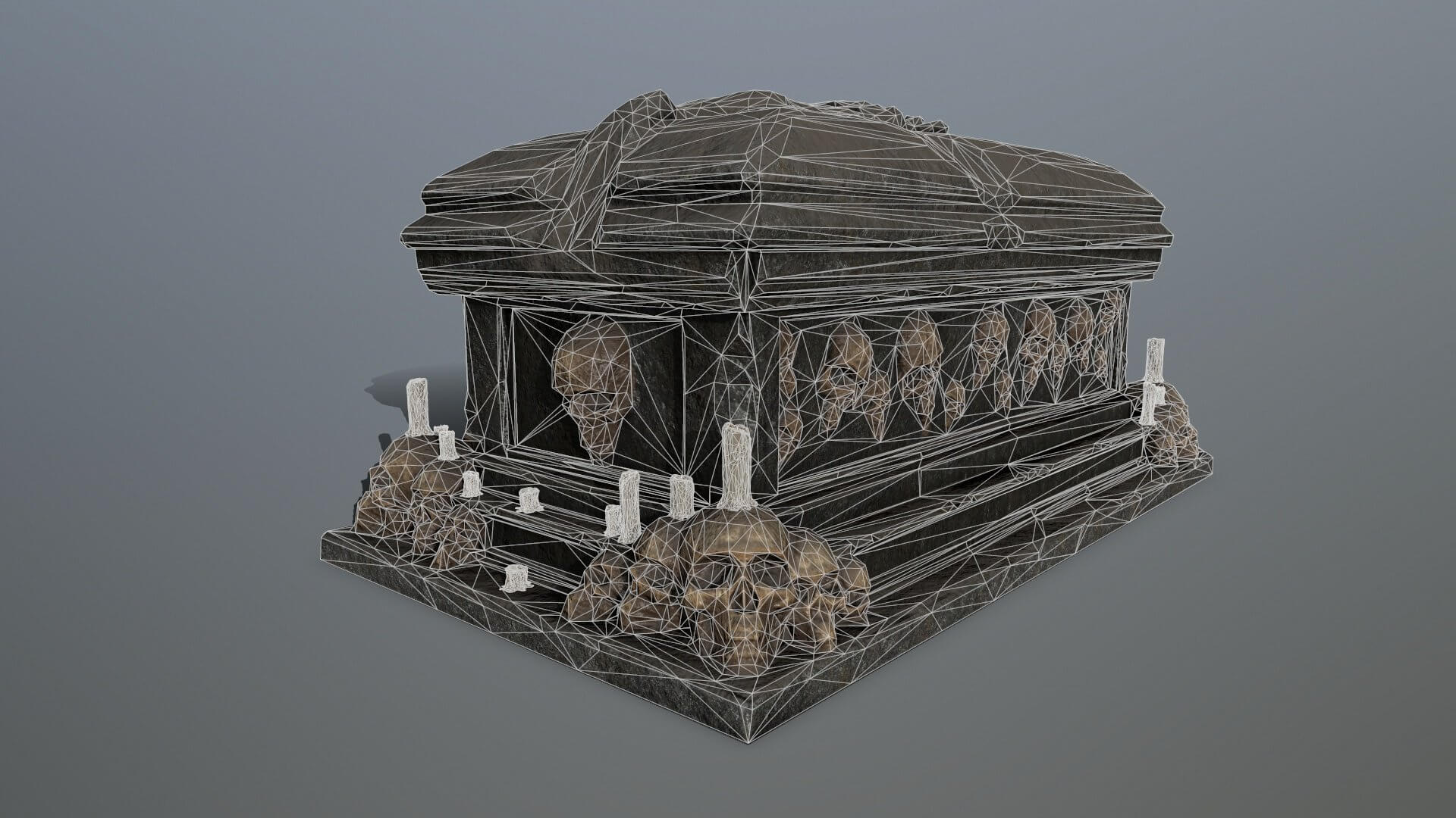Tomb - 3D Model by icekazim