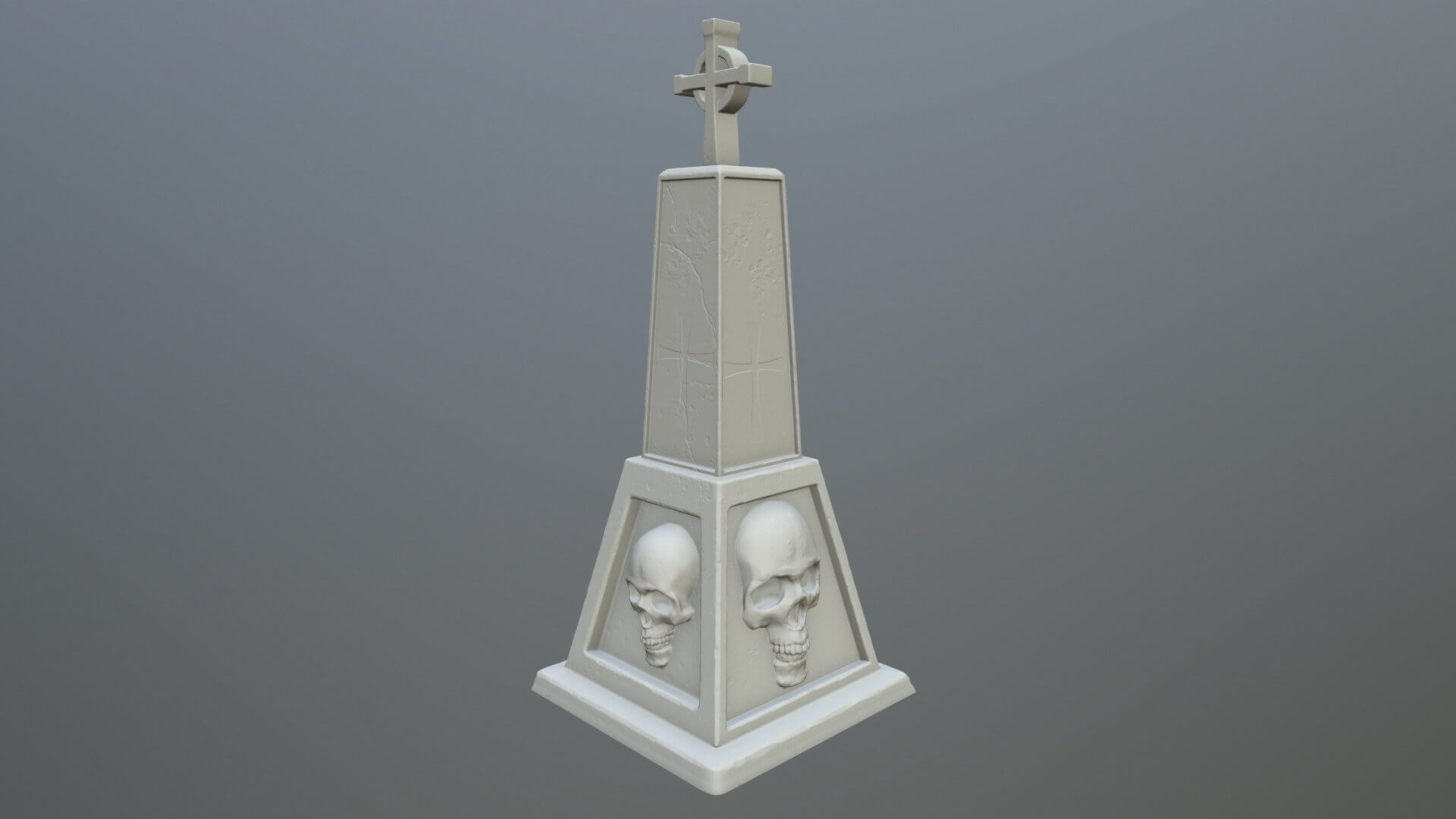Tombstone 12 - 3D Print Model by icekazim