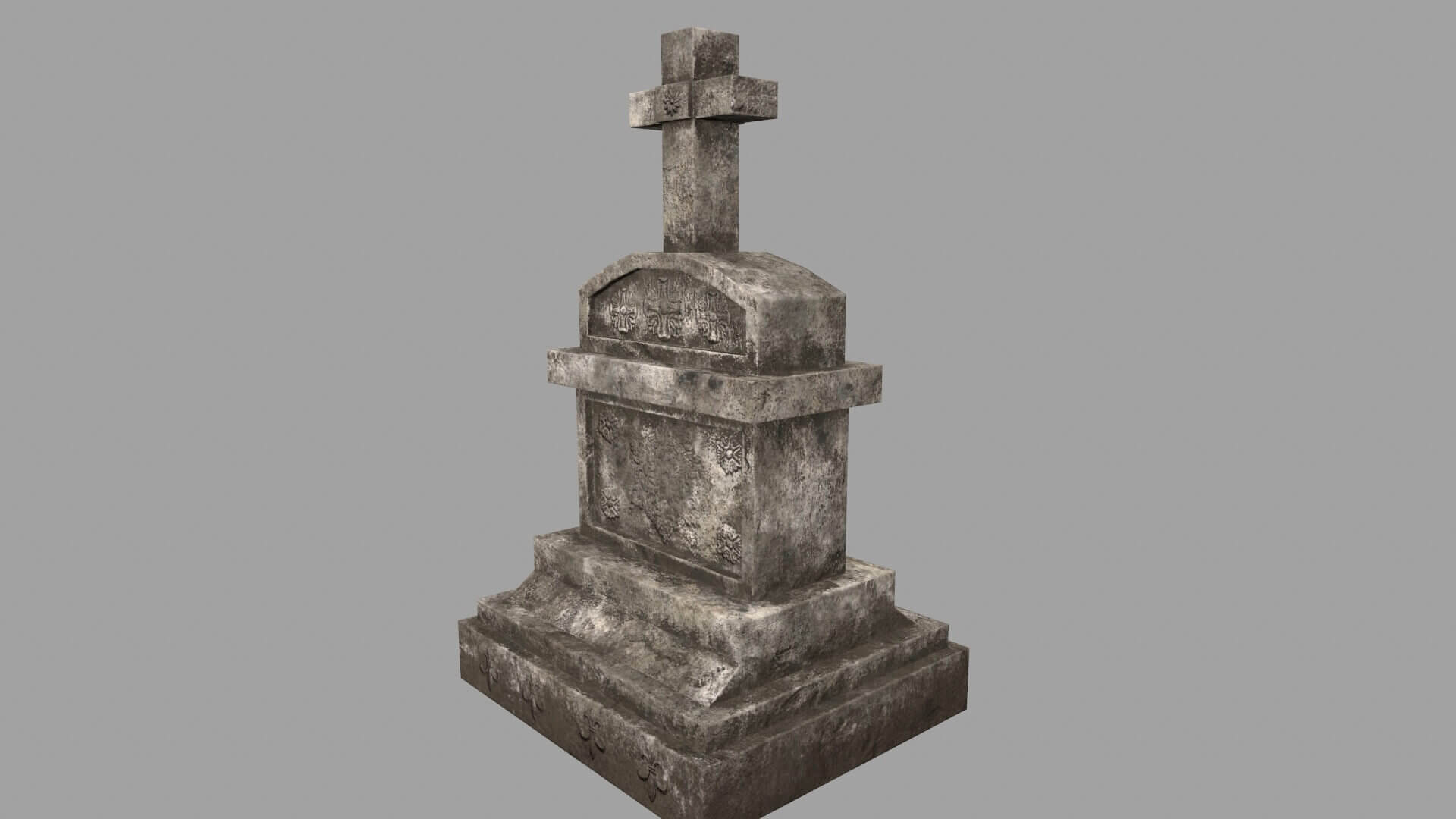Tombstone Set - 3D Model by icekazim