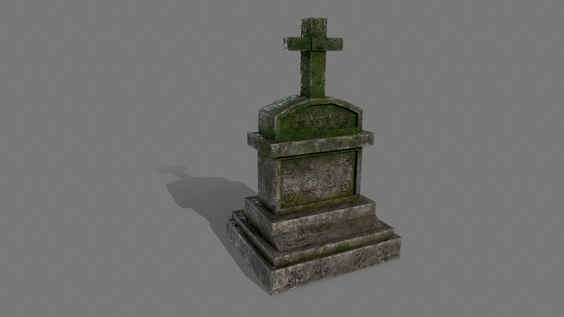 Tombstone Set - 3D Model by icekazim