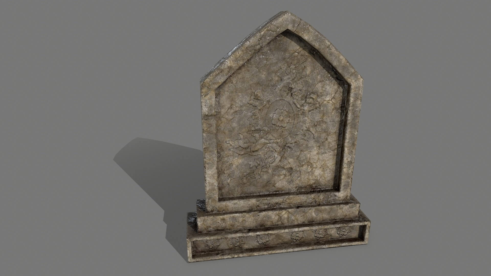 Tombstone Set - 3D Model by icekazim