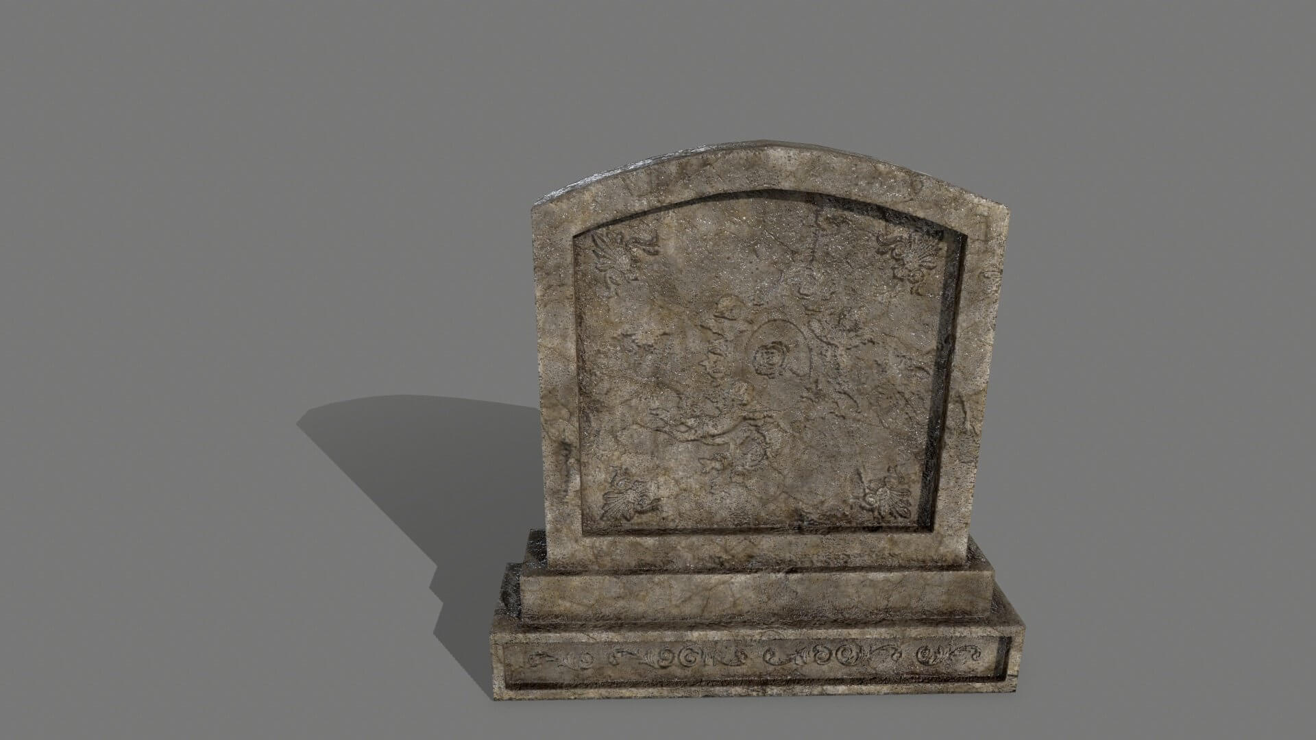 Tombstone Set - 3D Model by icekazim