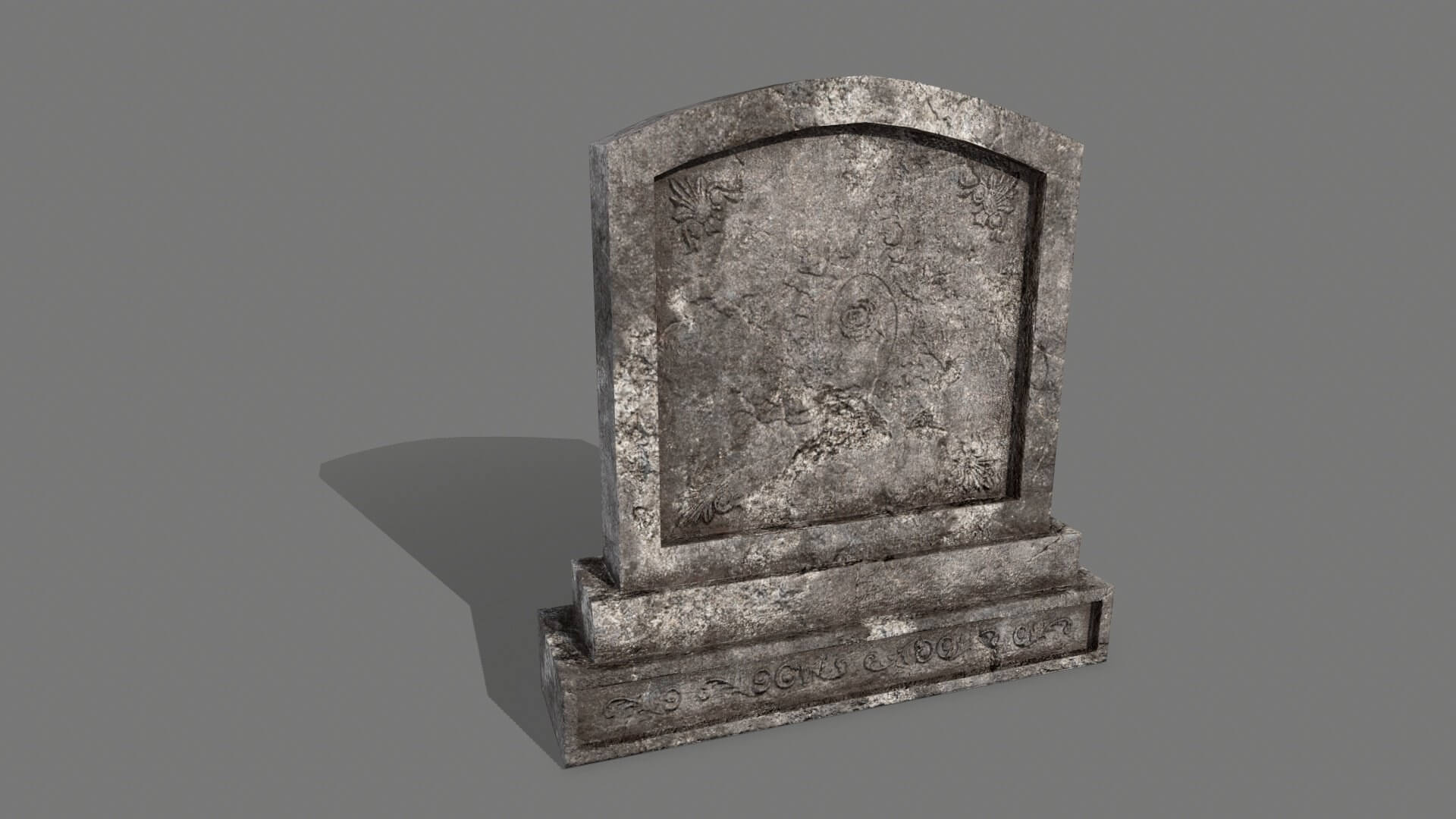 Tombstone Set - 3D Model by icekazim