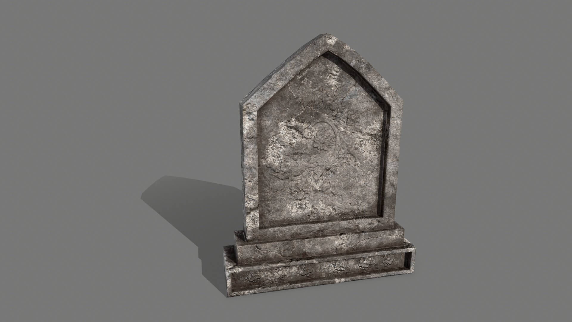 Tombstone Set - 3D Model by icekazim
