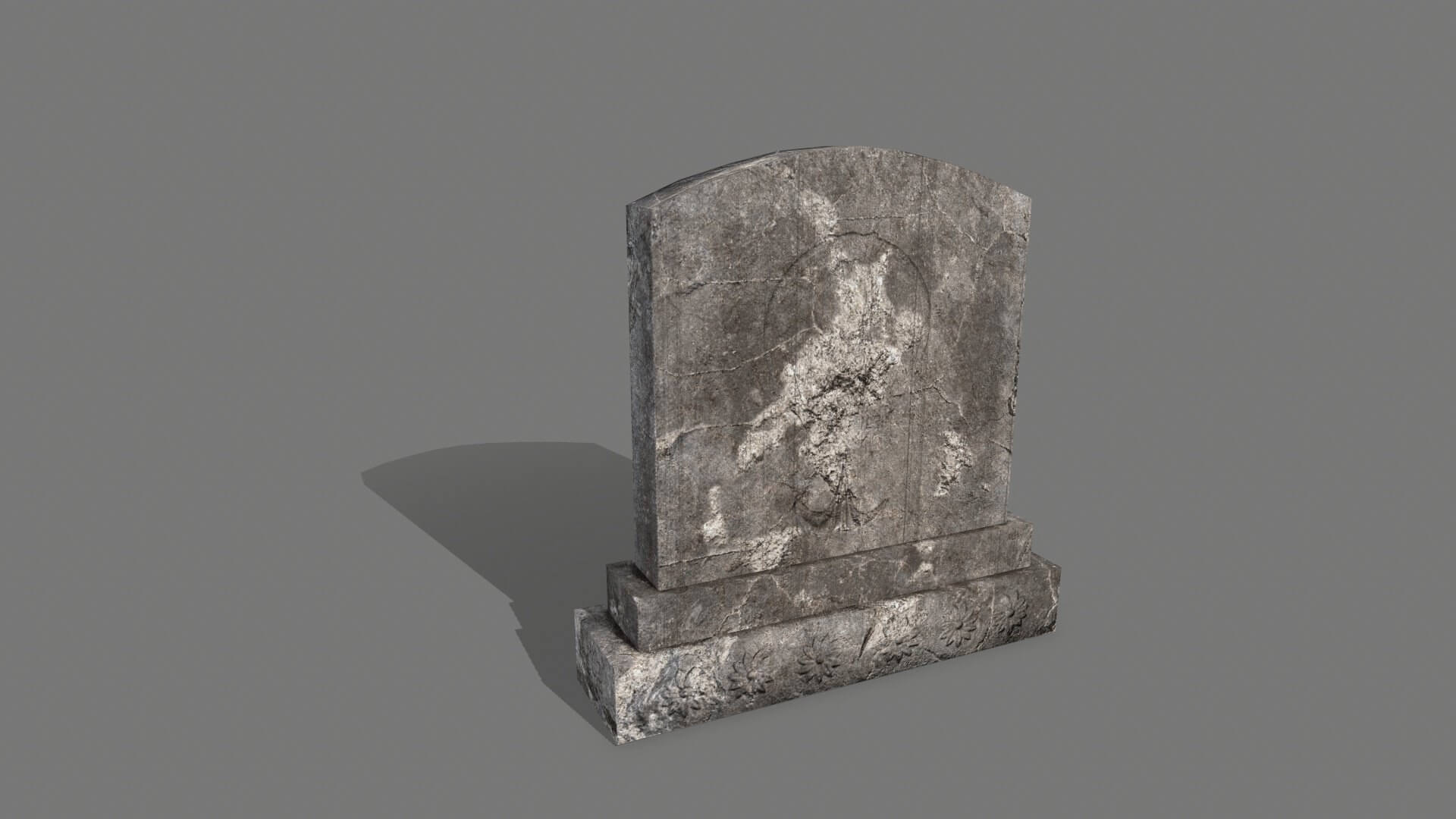 Tombstone Set - 3D Model by icekazim