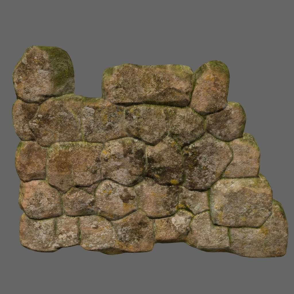 Wall Set - 3D Model by icekazim