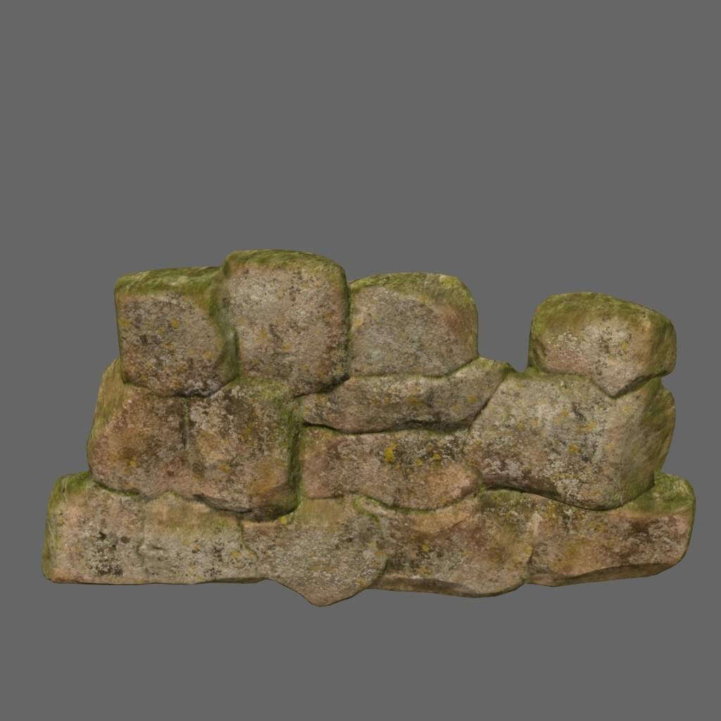 Wall Set - 3D Model by icekazim