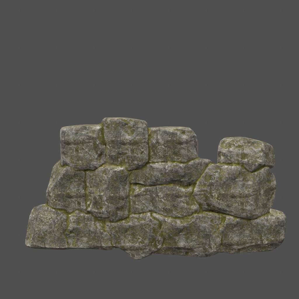 Wall Set - 3D Model by icekazim