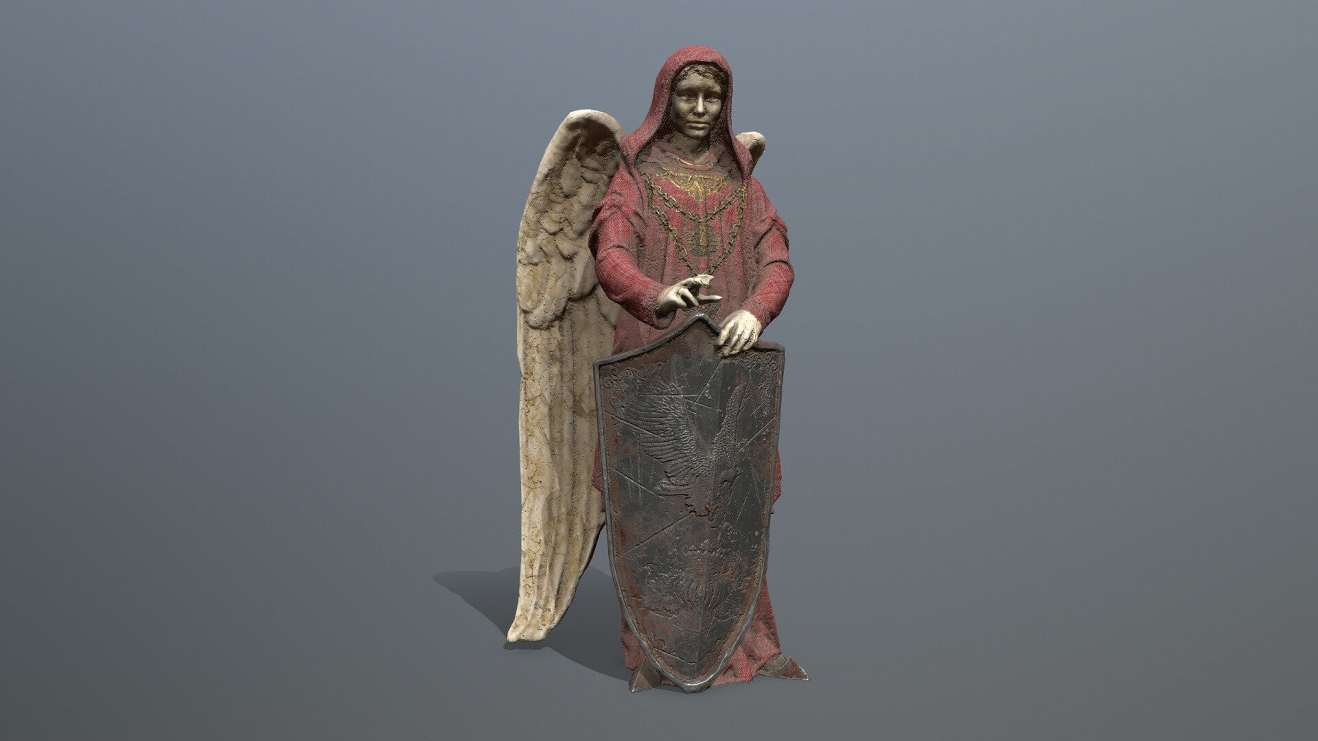 Woman Angel 1 - 3D Model by icekazim
