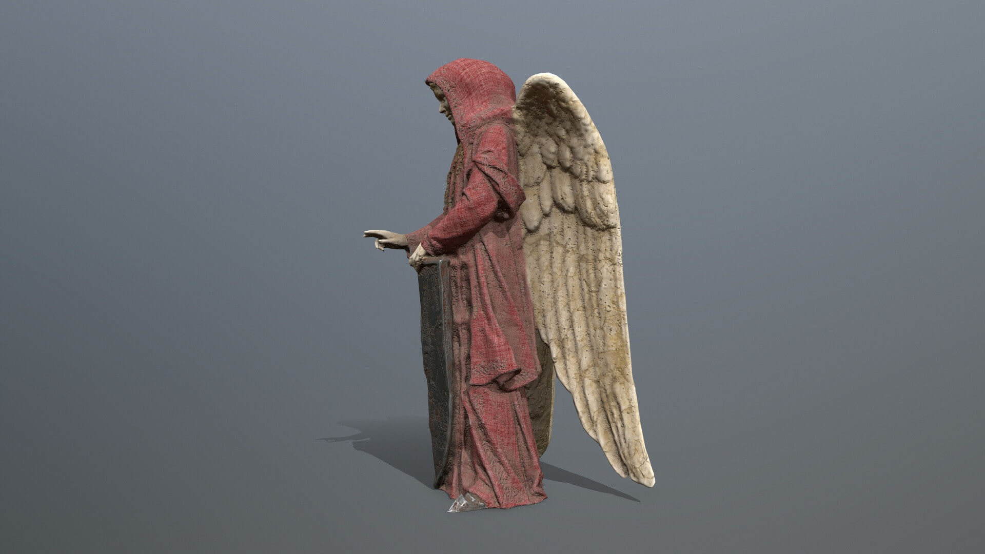 Woman Angel 1 - 3D Model by icekazim