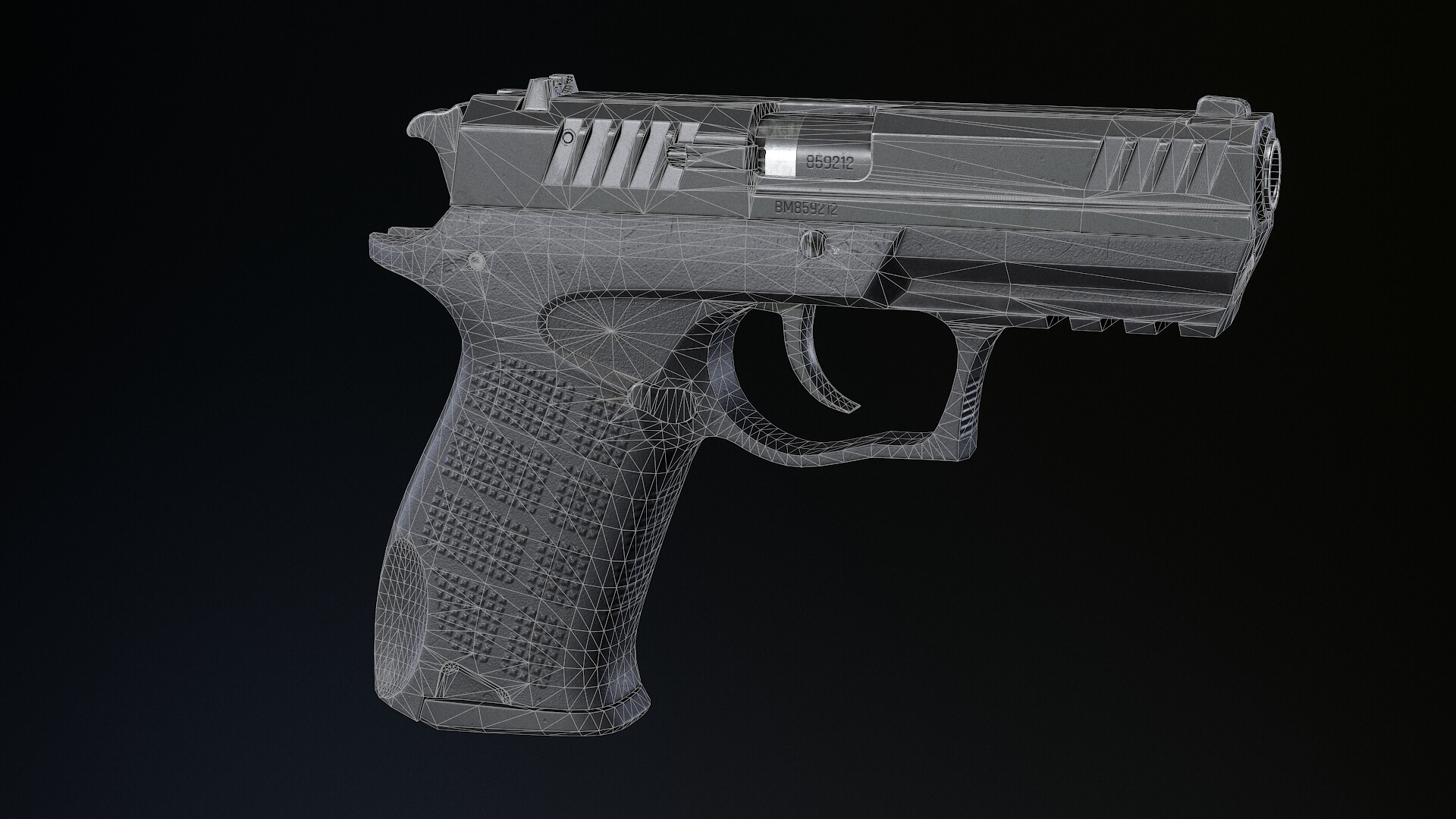 Fort-17 Pistol 3D Model by ICEMAN_3D