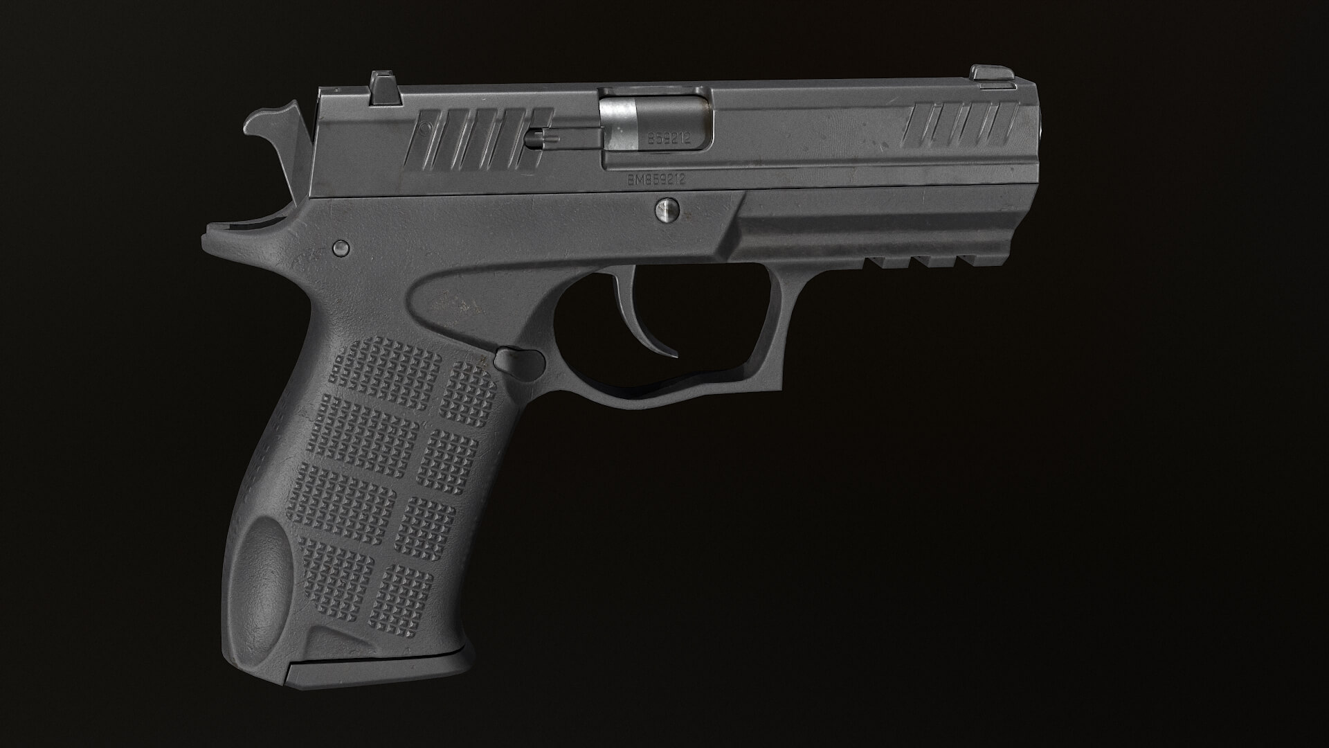 Fort-17 Pistol 3D Model by ICEMAN_3D