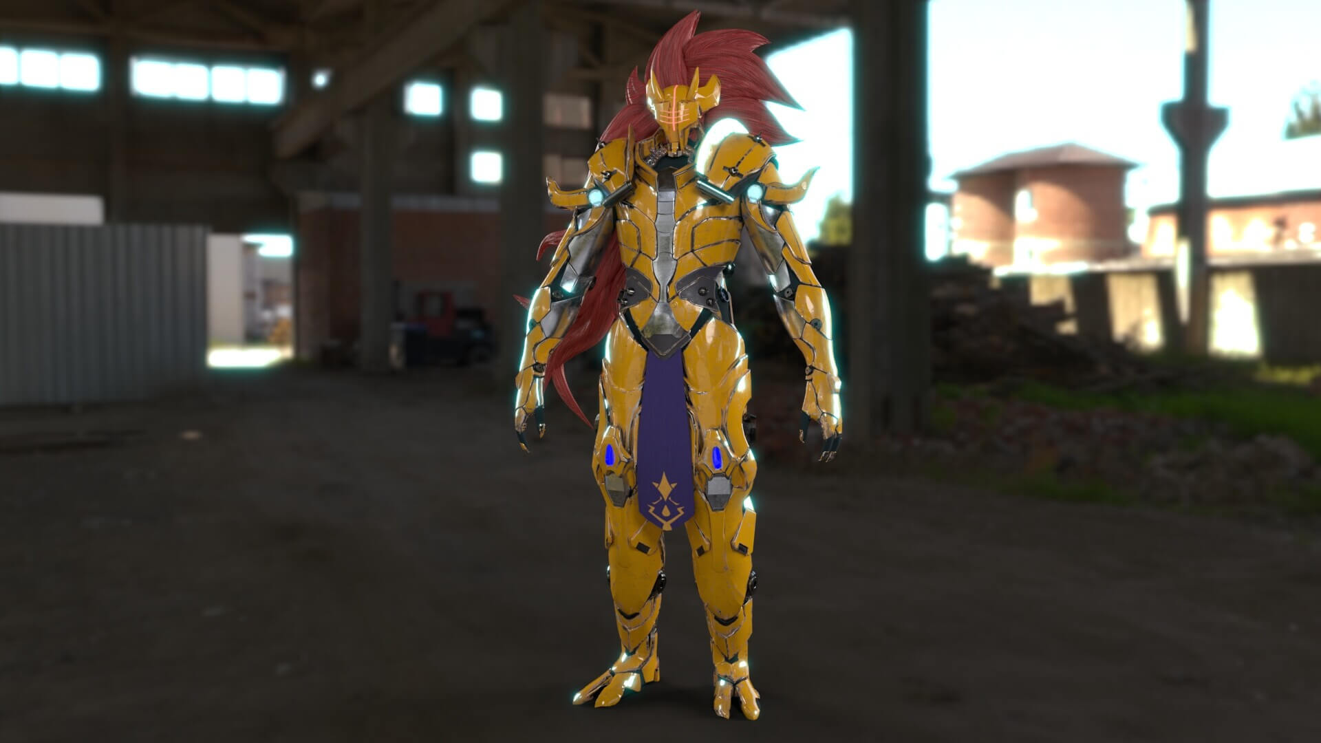 Yharim 3D Render, Digital Art by IchigoYagami