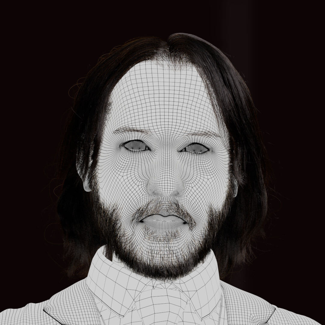 Keanu- John Wick 3D Model by IchigoYagami