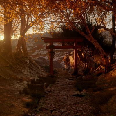 High Poly Models | Landscape | Gates | RenderHub