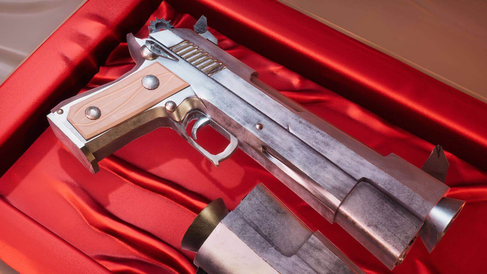 Stylized Pistol - 3D Model by IdiWork