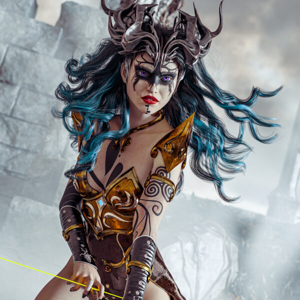 Elven Huntress 2 3D Render | RenderHub Gallery