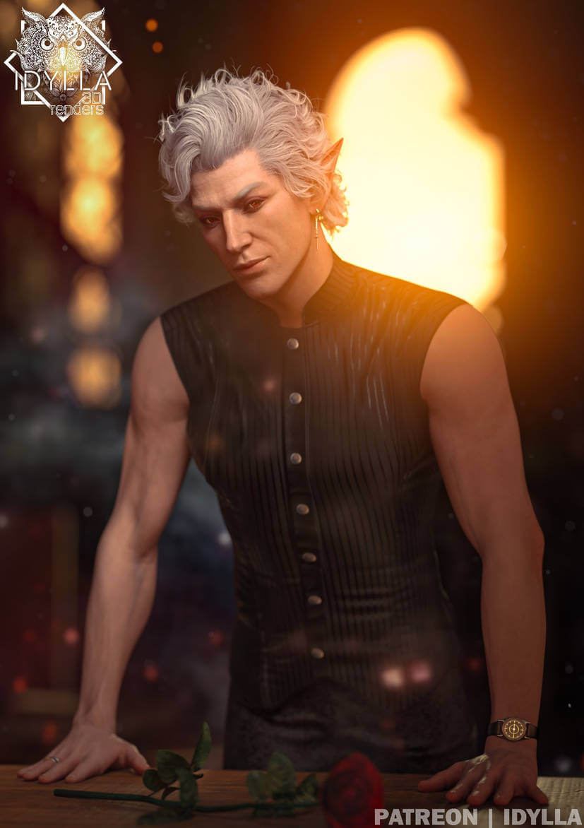 Astarion 3D Render, Digital Art by Idylla