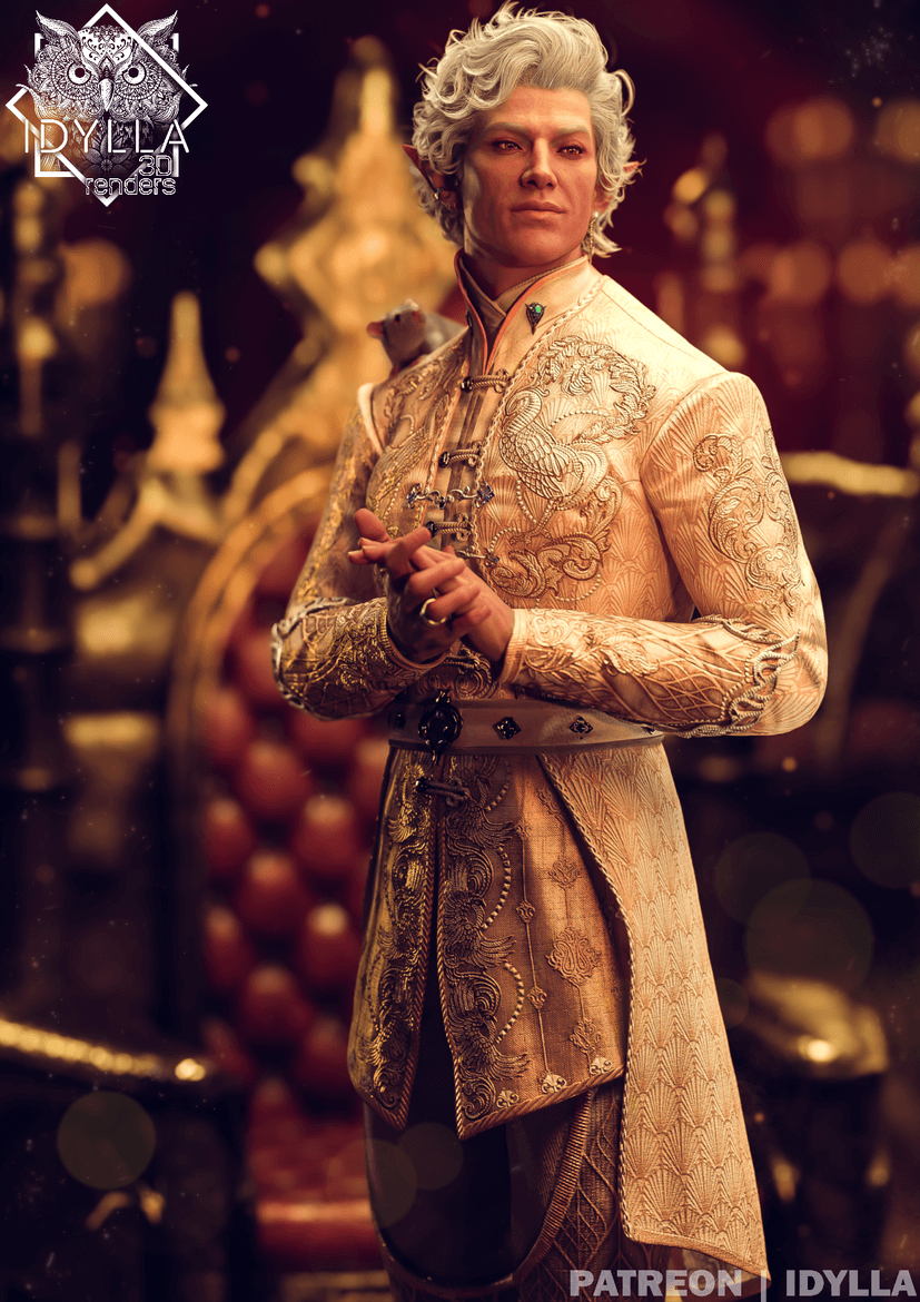 Astarion 3D Render | RenderHub Gallery