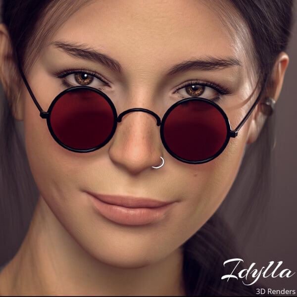 Lara Croft 3D Render | RenderHub Gallery