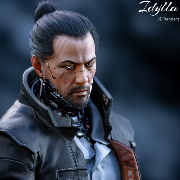 Lara Croft 3D Render | RenderHub Gallery