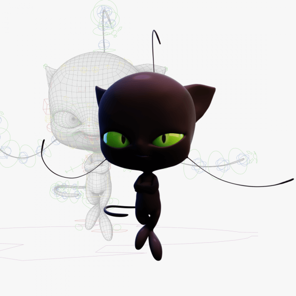 Kwami Tikki Rigged Low-poly 3D model 3D Render by Ignkiran