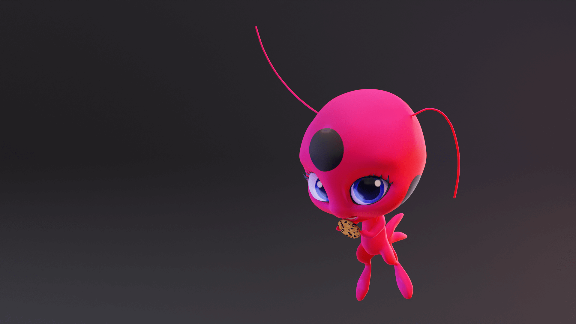 Kwami Tikki Rigged Low-poly 3D model 3D Render by Ignkiran