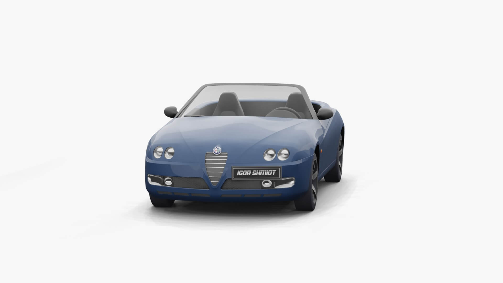 Alfa Romeo Spider 2005 - 3D Model by Igor Shmidt