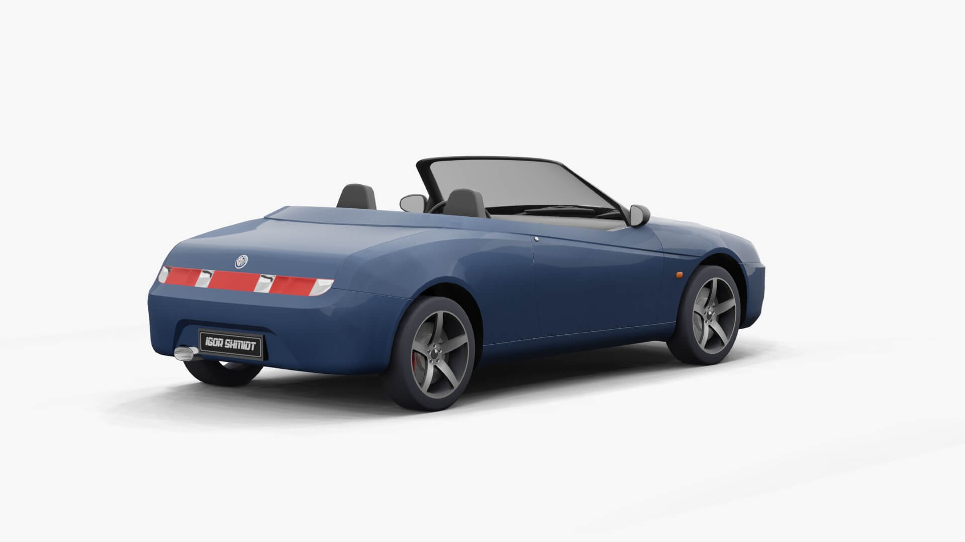 Alfa Romeo Spider 2005 - 3D Model by Igor Shmidt