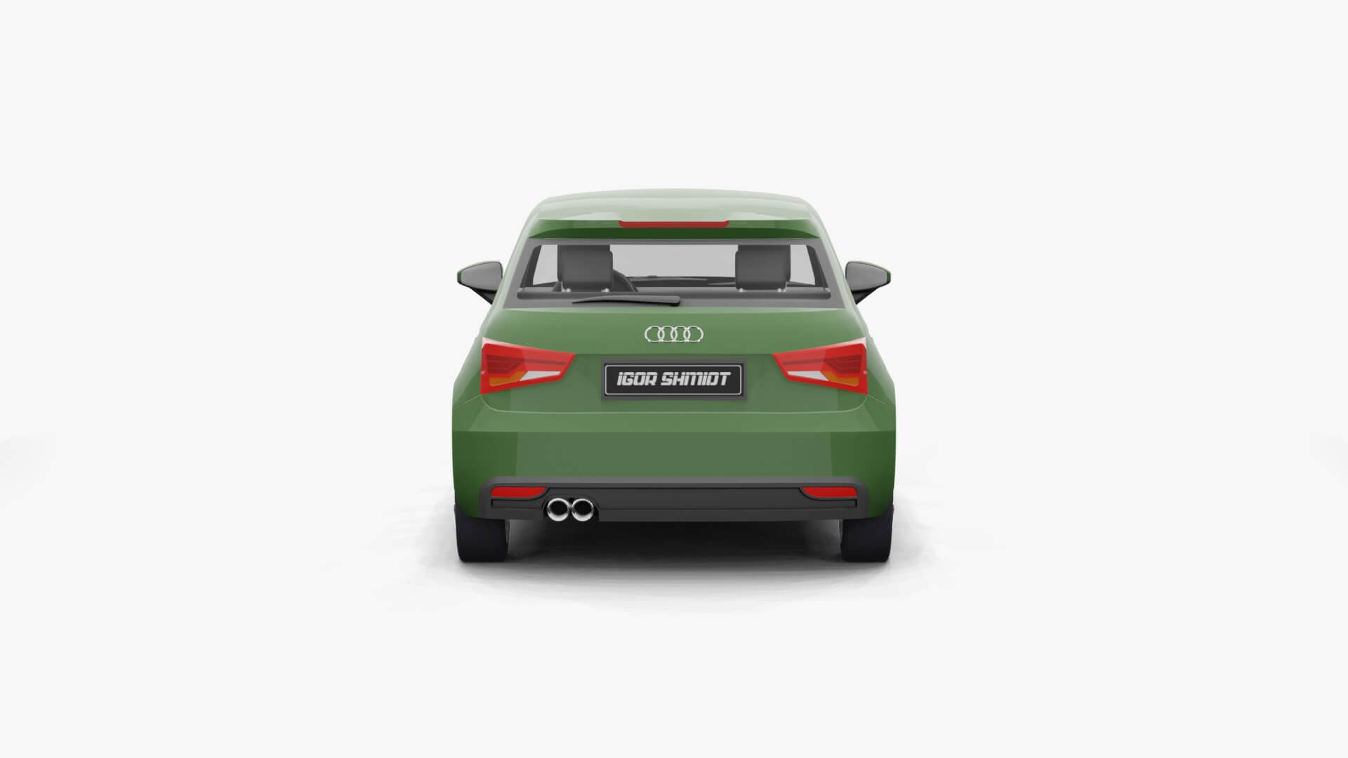 Audi A1 2016 3Doors - 3D Model by Igor Shmidt