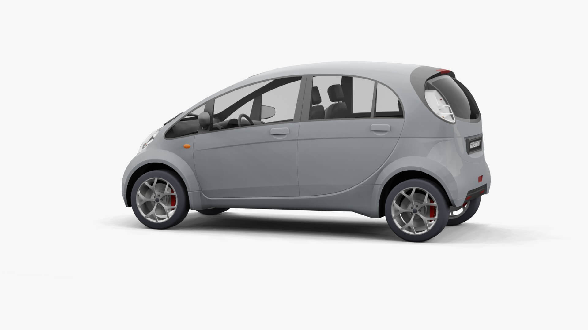 Citroen Czero 2011 Low Poly - 3D Model by Igor Shmidt