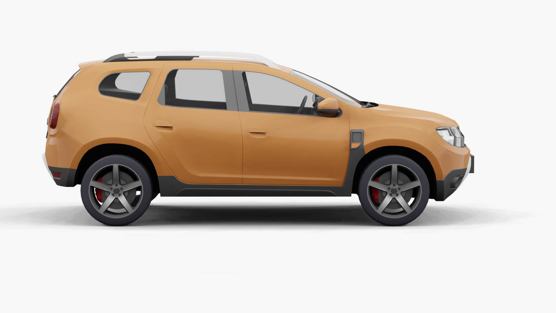 Dacia Duster 2018 LowPoly - 3D Model by Igor Shmidt