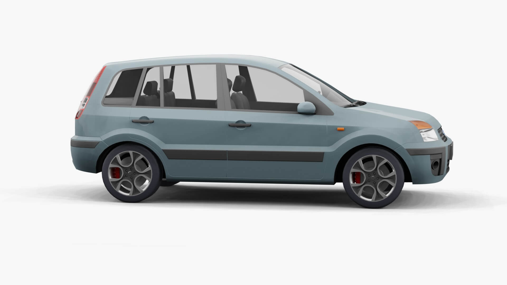 Ford Fusion 2006 Lowpoly - 3D Model by Igor Shmidt