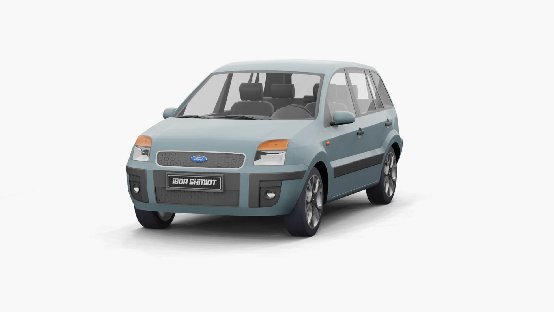 Ford Fusion 2006 Lowpoly - 3D Model by Igor Shmidt
