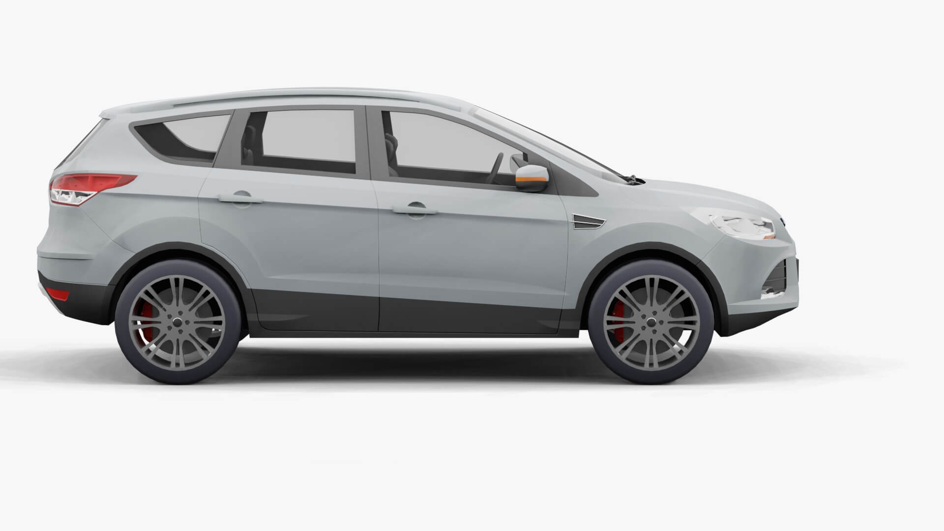 Ford Kuga 2014 Low Poly - 3D Model by Igor Shmidt