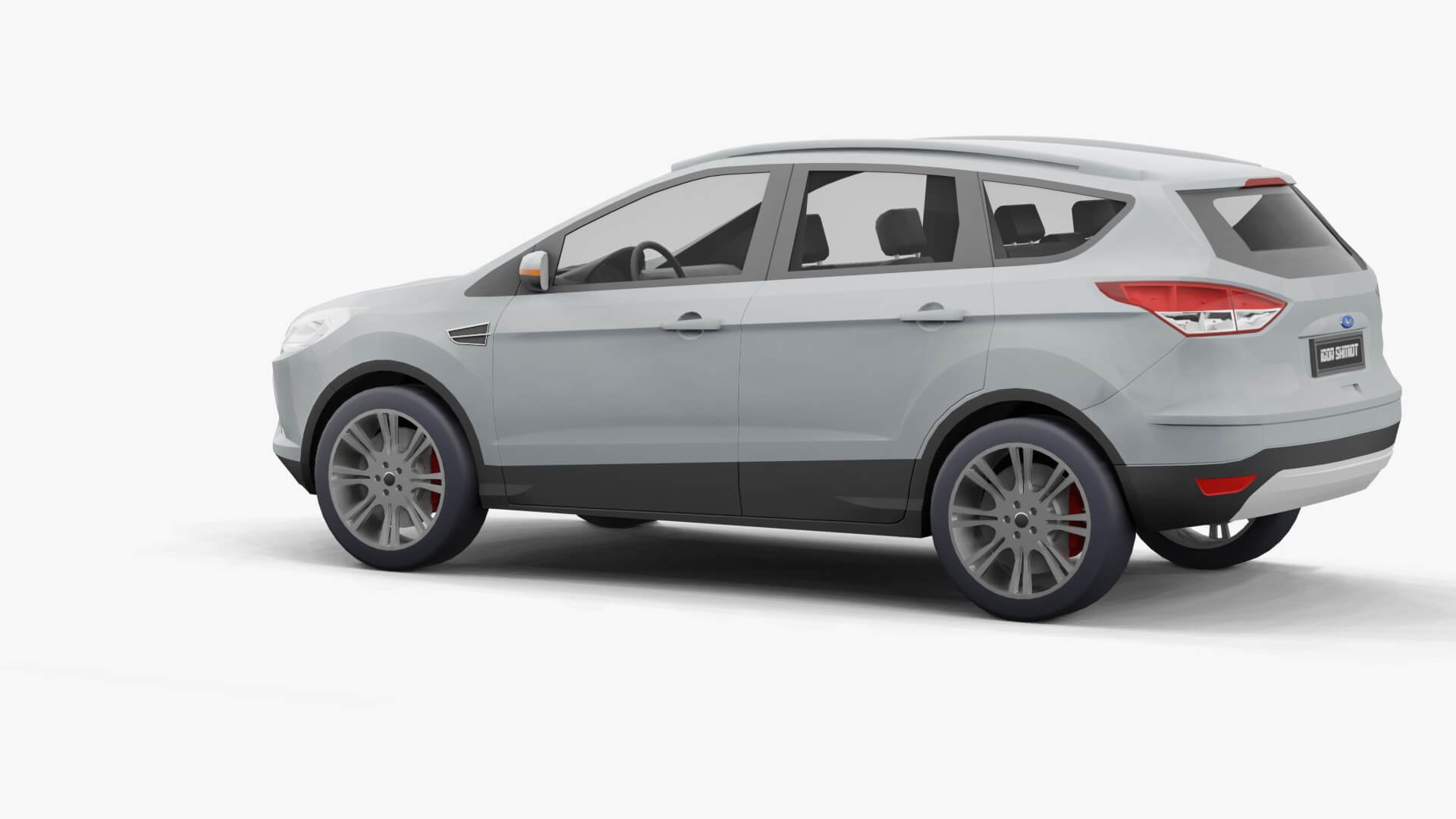 Ford Kuga 2014 Low Poly - 3D Model by Igor Shmidt