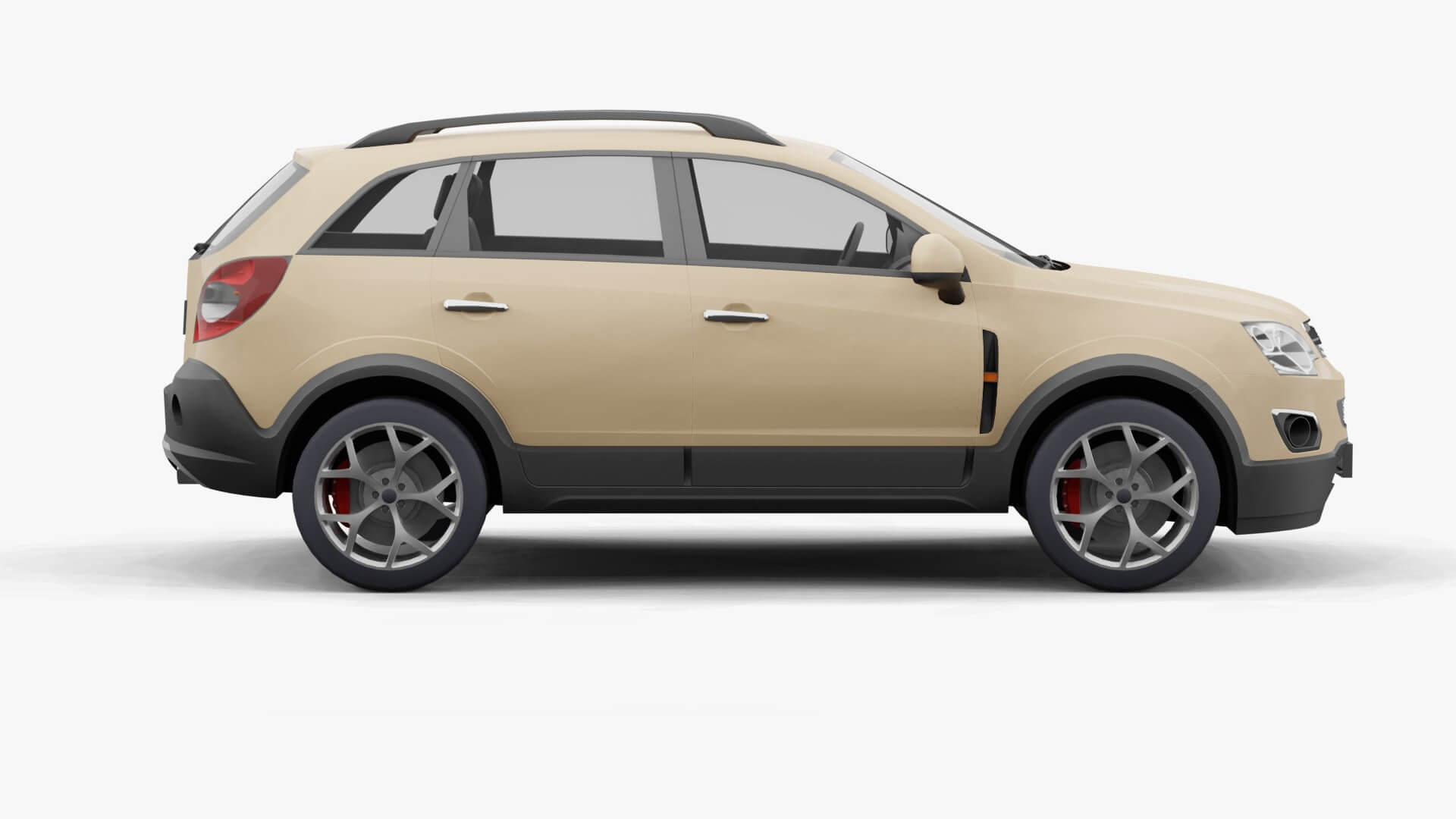 Opel Antara 2011 Lowpoly - 3D Model by Igor Shmidt