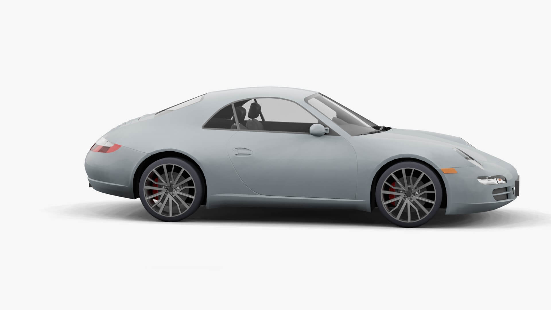 Porsche 911 2005 Low Poly - 3D Model by Igor Shmidt